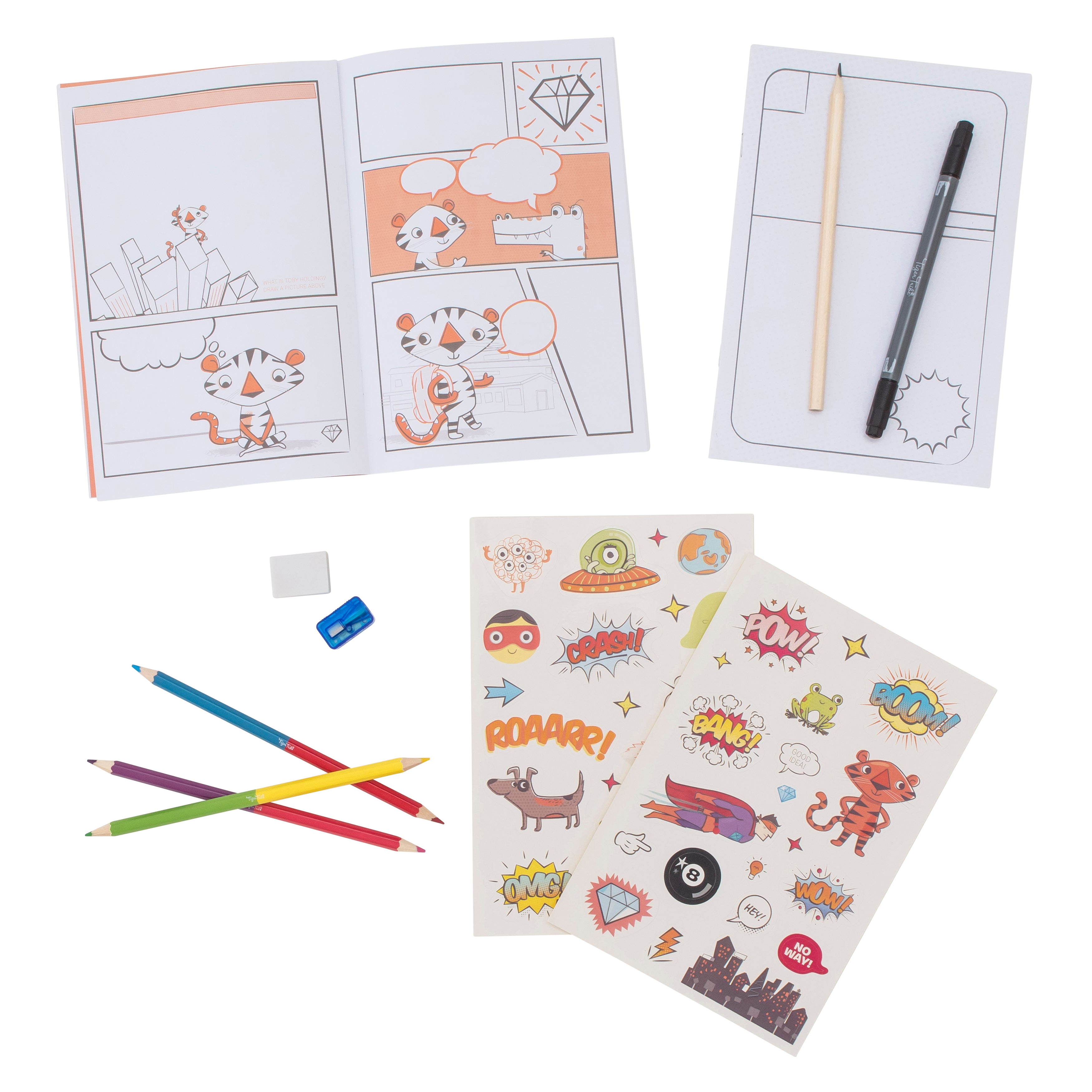 Comic Book Kit – Kidz Korner Home Learning Resources