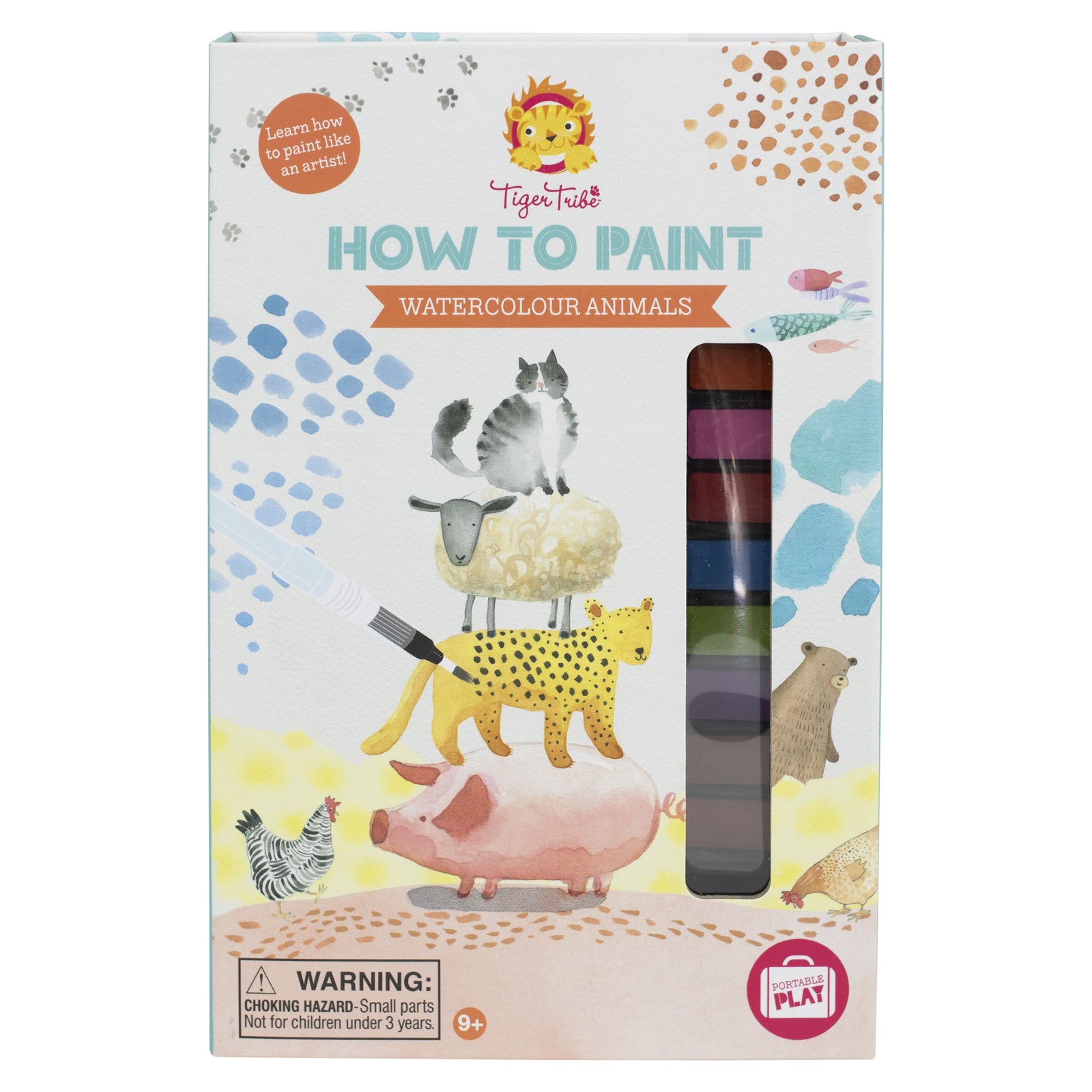 How to Paint Watercolour Animals – Kidz Korner Home Learning Resources